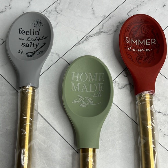 Krumbs Kitchen | Kitchen | Nwt Krumbs Kitchen Elements Spoon Wmetallic ...